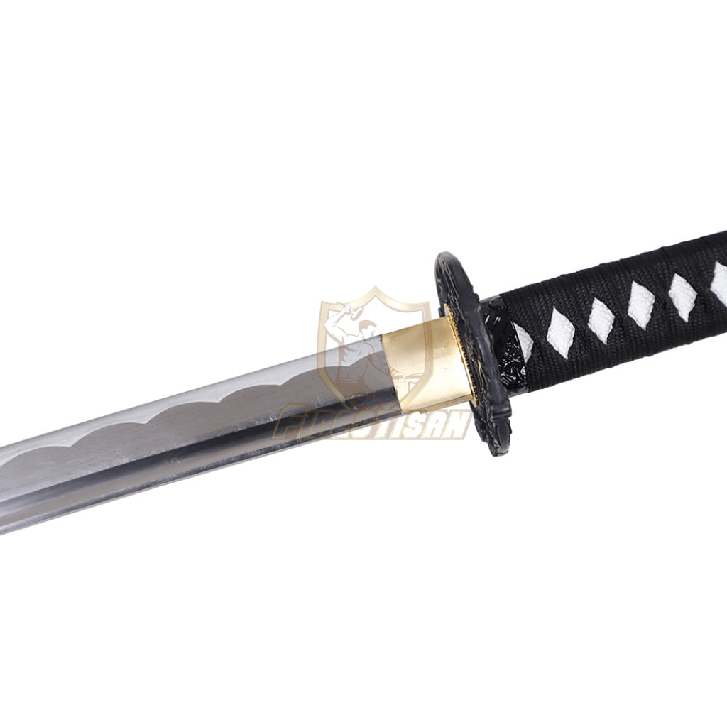 Handmade Real Katana Sword Samurai Japanese High Carbon Steel Blade 10 ...