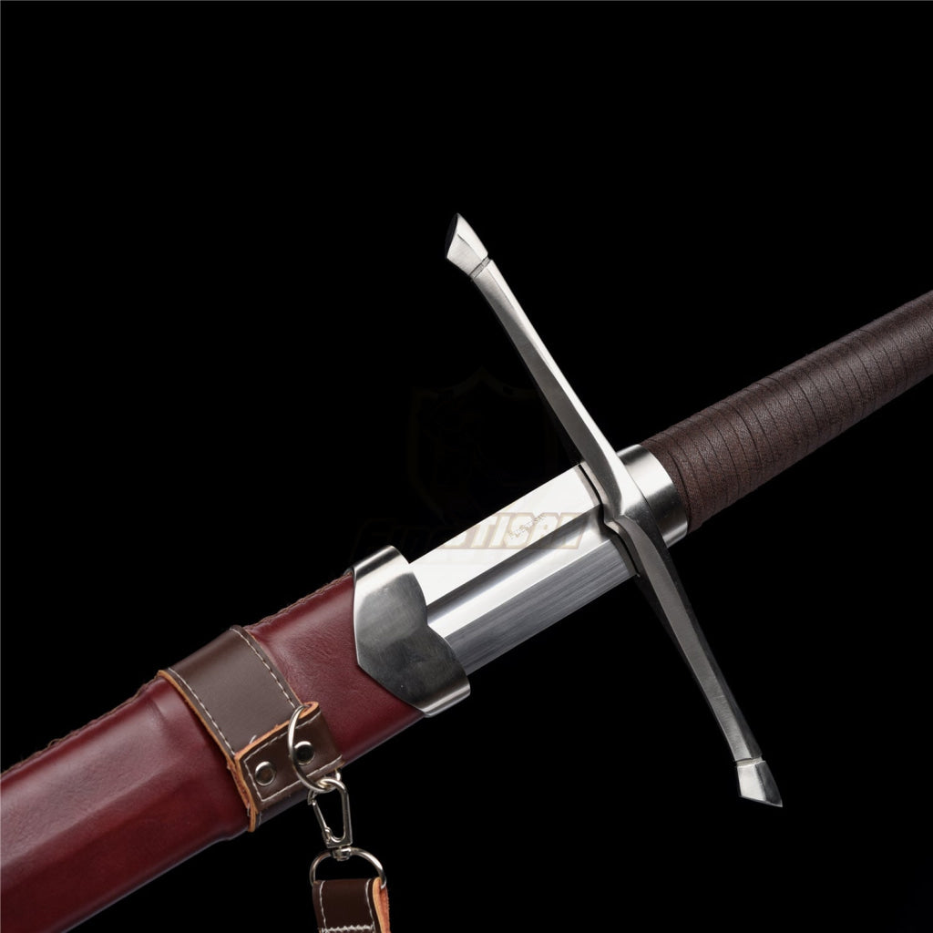 SSB5160 Medieval Sword Warrior Real Hand Forged Spring Steel 46