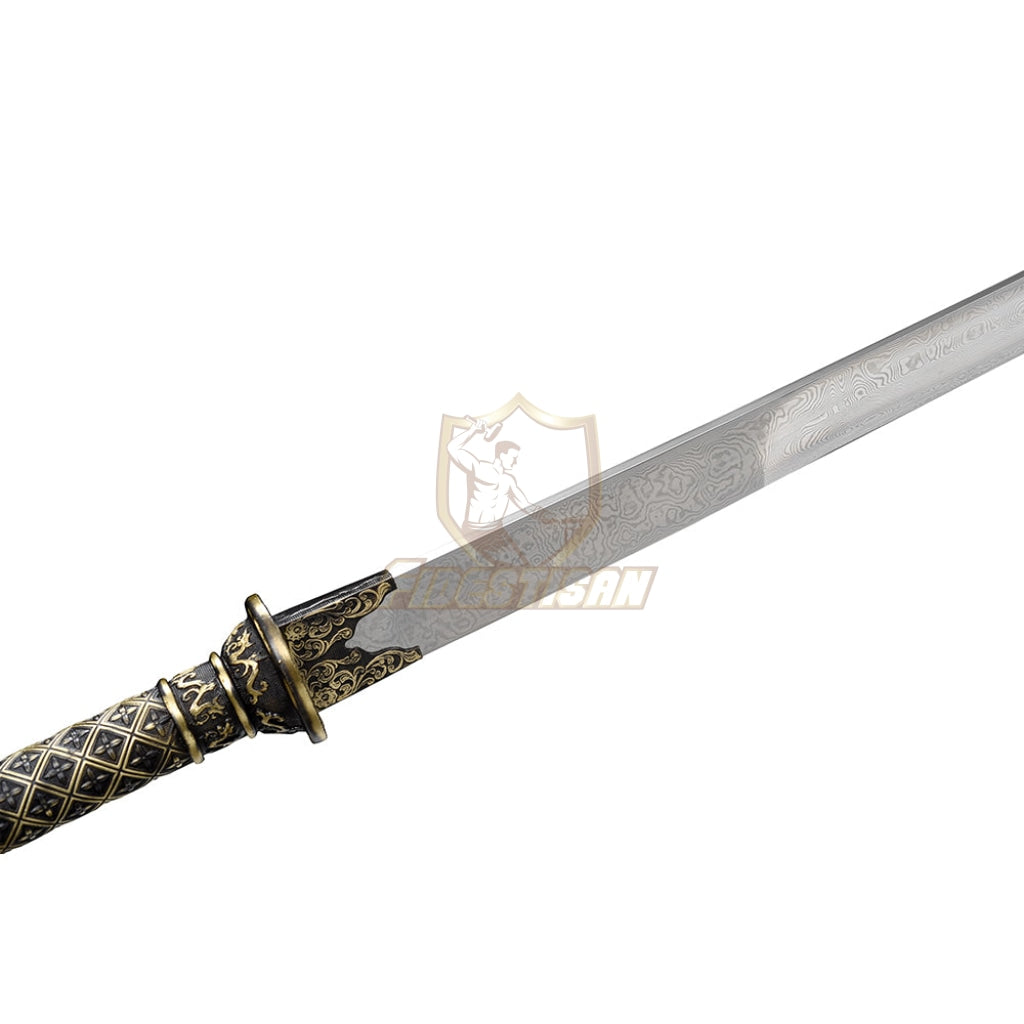 Chinese Miao Dao Big Sword Handmade Seedling Knife Machete Brotherhood ...