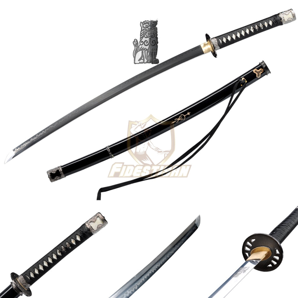 Handmade Kill Bill Vol.1 Katana Sword Samurai The Bride 1095 High Carb ...