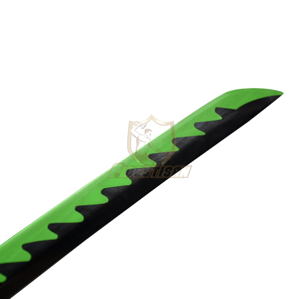 KHON311 Demon Slayer Shinazugawa Sanemi Nichirin Samurai Cosplay Golde ...